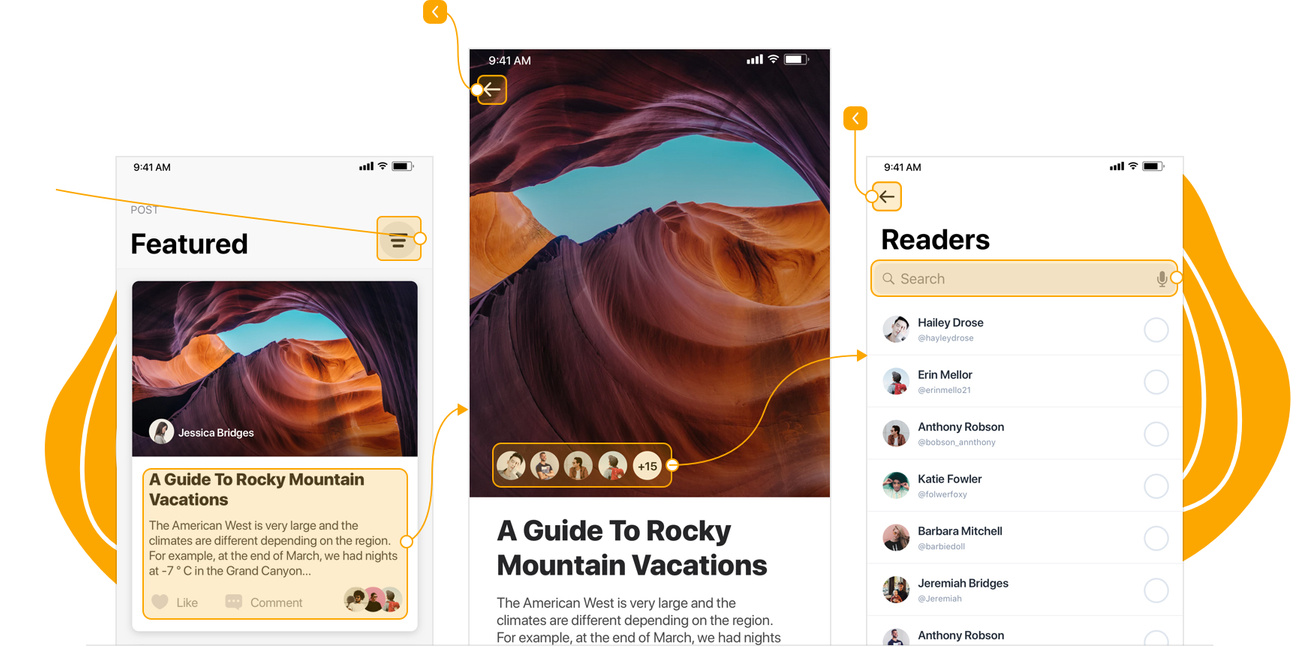 Marvel & Sketch Prototyping | Sync Artboards and Hotspots
